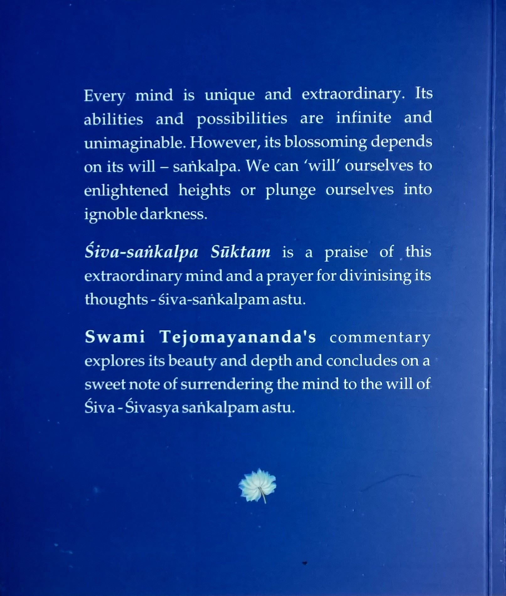 Chinmaya Publications. Shiva Sankalpa Suktam